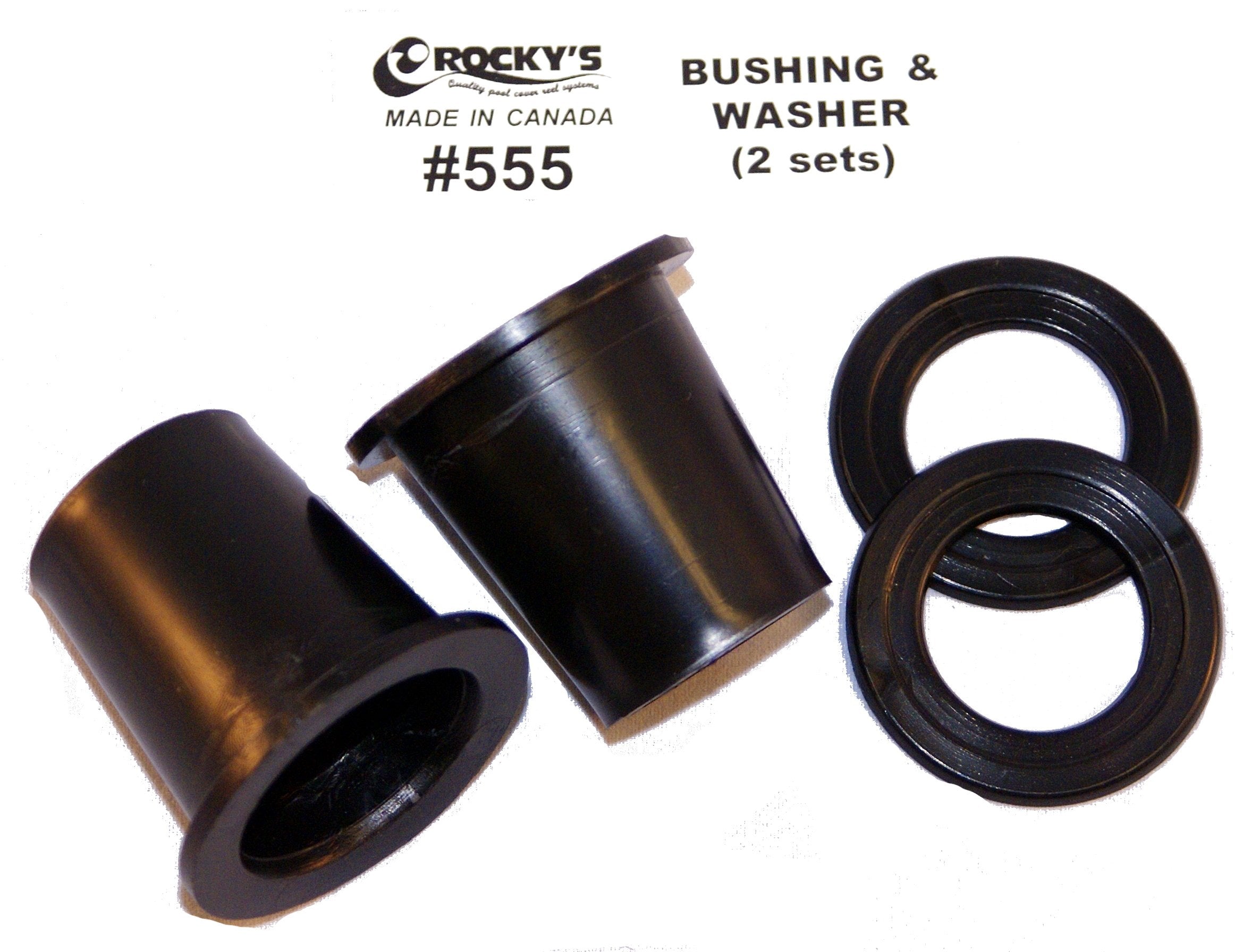 555 - Plastic Washer And Bushing (2 sets) – EcoCircuit